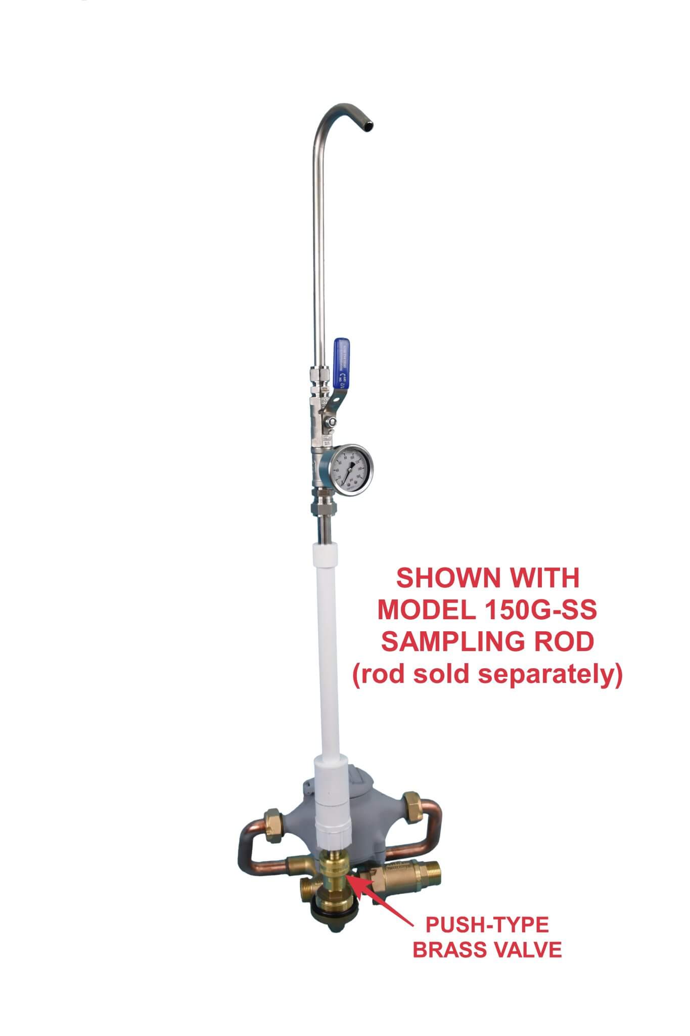 Model 1500 Below Grade Sampling Station - Water Plus Corporation